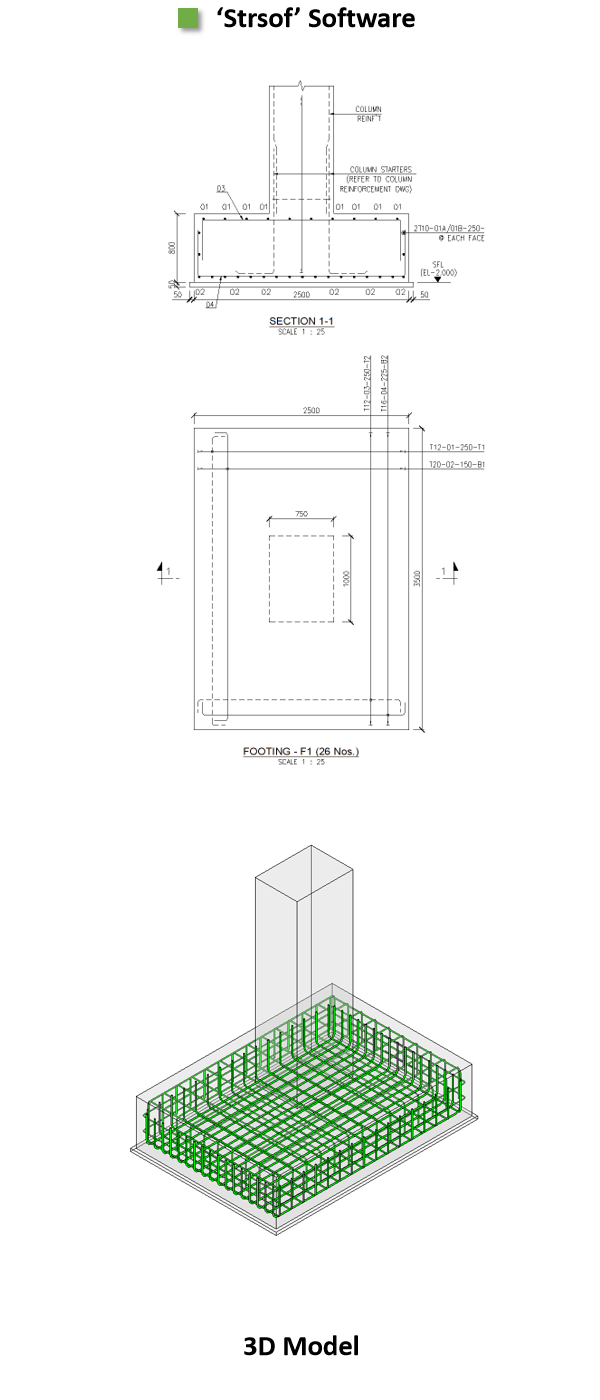 RCC Footing software